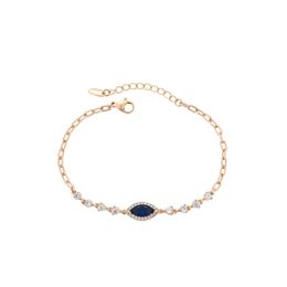 NAEMI Armband Damen Gr&ouml;&szlig;e One Size navy / gold