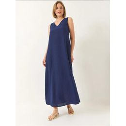 Bianco Lucci Kleid Damen Gr&ouml;&szlig;e 40 nachtblau Winterkleid