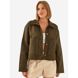 Bianco Lucci Jacke Damen Gr&ouml;&szlig;e S khaki