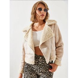 Bianco Lucci Jacke Damen Gr&ouml;&szlig;e S beige