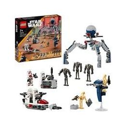 Lego 75372 Star Wars Clone Trooper & Battle Droid Battle Pack, Konstruktionsspielzeug