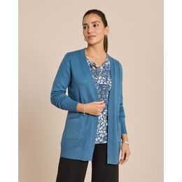 Couture Line Cardigan mit Strassdeko und Zopfstrick