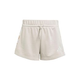 adidas Sportswear Sportshorts M&auml;dchen Gr&ouml;&szlig;e 128 hellgrau