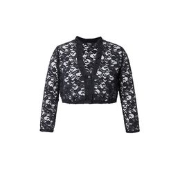 Ulla Popken Bluse Damen Gr&ouml;&szlig;e 4XL schwarz