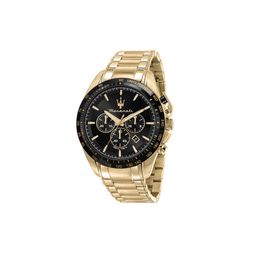 Maserati Uhr 'Traguardo' Herren Größe One Size gold / schwarz