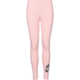 Nike Sportswear Leggings 'Air Favorites' Mädchen Größe 158/170 dunkelgrau / rosa