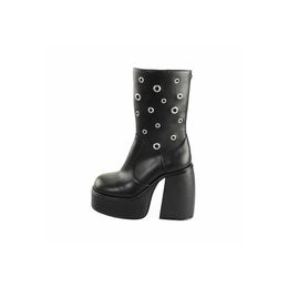 Buffalo Stiefelette Damen Gr&ouml;&szlig;e 40 schwarz Winterschuhe