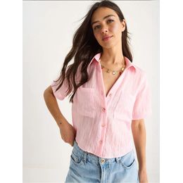 Bianco Lucci Bluse Damen Gr&ouml;&szlig;e M rosa