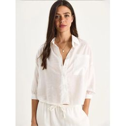 Bianco Lucci Bluse Damen Gr&ouml;&szlig;e S wei&szlig;