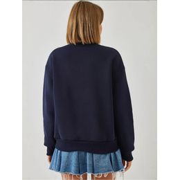 Bianco Lucci Sweatshirt Damen Gr&ouml;&szlig;e M marine
