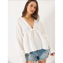 Bianco Lucci Bluse Damen Gr&ouml;&szlig;e S wei&szlig;