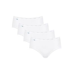 Sloggi Midislip ' Basic+ ' Damen Gr&ouml;&szlig;e S wei&szlig;