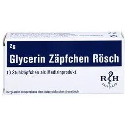 Glycerinz&auml;pfchen R&ouml;sch 2G gegen Verstopfung 10 ST