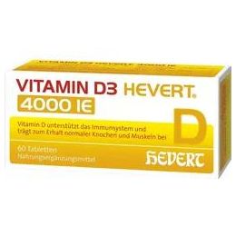 HEVERT&reg; Vitamin D3 Hevert 4000 Ie 60 ST