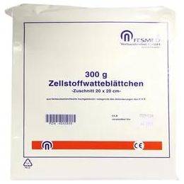 Zellwa Blaettchen Hochgebleicht Chlorfr 20x20 300 G