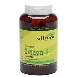Allcura Omega 3 Konzentrat 1000mg aus Fisch&ouml;l 100 ST