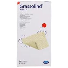 EurimPharm Arzneimittel Grassolind Salbenkompressen 10x20 cm Steril 30 ST
