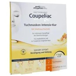 Medipharma Cosmetics Haut In Balance Coupeliac Tuchmasken Intensiv-Kur 1 ST