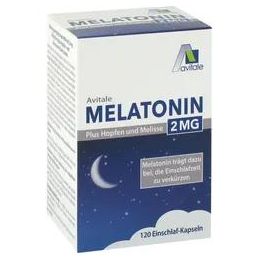 Avitale Melatonin 2mg Plus Hopfen und Melisse 120 ST