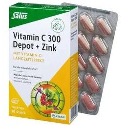 Vitamin C 300 Depot + Zink Salus 30 ST