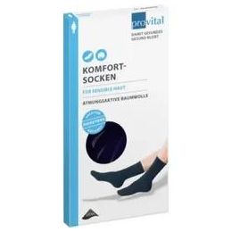 Provital Komfortsocken Women Gr.35-38 Schwarz 2 ST