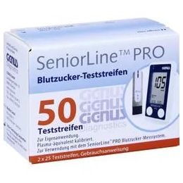 Seniorline pro Cignus Blutzucker-Teststreifen 50 ST