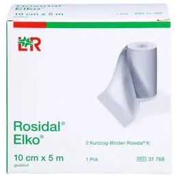 B2B Medical Rosidal Elko 10 cm x 5 M Kurzzug-Binden 2 ST