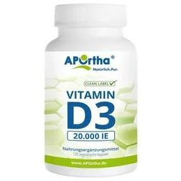 APOrtha Vitamin D3 Depot 20000Ie 120 ST