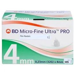 Bd Micro-Fine Ultra pro Pen-Nadeln 0.23x4 Mm 32 G 105 ST