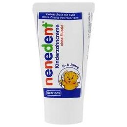 Nenedent Kinderzahncreme ohne Fluorid Standtube 50 ML
