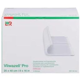 ToRa Pharma Vliwazell pro Superabsorb.kompr.steril 20x40cm 10 ST
