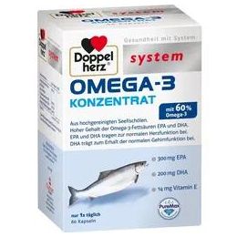 Doppelherz Omega-3 Konzentrat System 60 ST