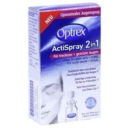Reckitt Benckiser Deutschland GmbH Optrex Actispray 2In1 f&uuml;r Trockene+gereizte Augen 10 ML