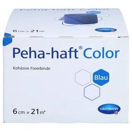 B2B Medical Peha-Haft Color Fixierb.latexfrei 6 cmx21 M Blau 1 ST