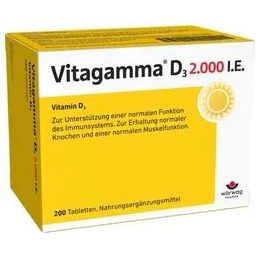 W&Ouml;RWAG PHARMA Vitagamma D3 2.000 I.e.vitamin D3 Nem 200 ST