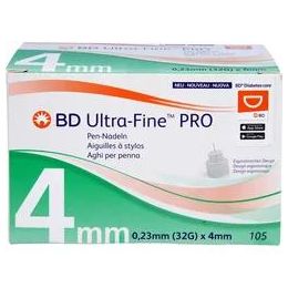 1001 Artikel Medical Bd Ultra-Fine pro Pen-Nadeln 4 Mm 32 G 0.23 Mm 105 ST