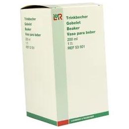 Lohmann & Rauscher Trinkbecher M 2 Deckeln 1 ST