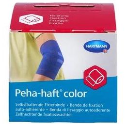1001 Artikel Medical Peha-Haft Color Fixierbinde 4 cmx4 M Blau 1 ST
