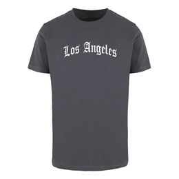 MT Men Shirt 'Los Angeles' Herren Gr&ouml;&szlig;e XS dunkelgrau / wei&szlig;