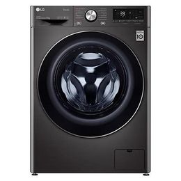 LG Waschmaschine Metallic Black Steel (A, 8 kg, 1.360 U./Min.) mit AI DD&reg; & TurboWash&reg;360&deg; F4WV708P2BA F4WV708P2BA