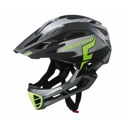 Cratoni MTB Fahrradhelm C-Maniac Pro schwarz/lime matt