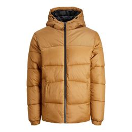 Jack & Jones Jack & Jones Jacke Gefütterte Pufferjacke mit Kapuze und seitlichen Eingrifftaschen