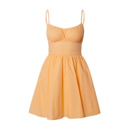 MONKI Kleid Damen Gr&ouml;&szlig;e 34 apricot Winterkleid