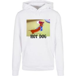 Absolute Cult Sweatshirt 'Tom And Jerry - Hot Dog' male White size 5XL