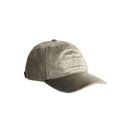 Bershka Cap Damen Gr&ouml;&szlig;e 55/60 dunkelgrau / wei&szlig;