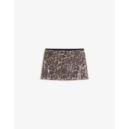 Bershka Rock Damen Gr&ouml;&szlig;e 40 beige / braun / taupe / schwarz