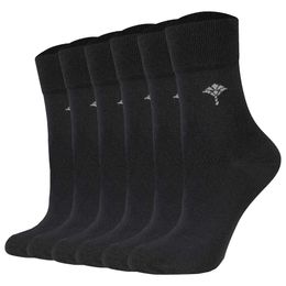 JOOP! Socken Damen Gr&ouml;&szlig;e 35/38 schwarz / wei&szlig;