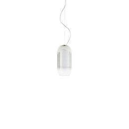 Artemide Gople Mini Pendelleuchte Aluminium, 1-flammig