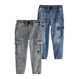 next Jeans Jungen Gr&ouml;&szlig;e 170 blau / grau