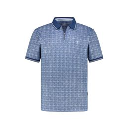 Hajo Poloshirt 'Stay Fresh' Herren Größe XXXL blaumeliert